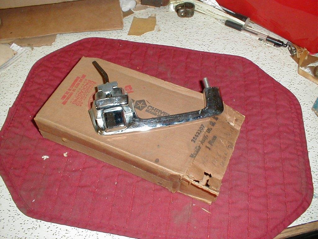 NOS Mopar Left Rear Outside Door Handle 1968 Plymouth Fury - Hiltop ...