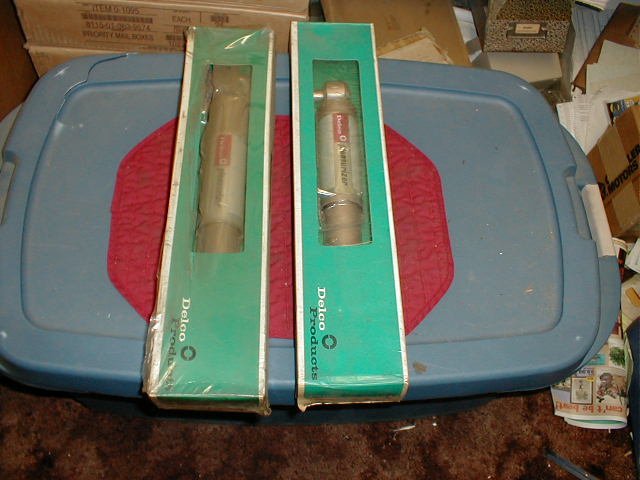 NOS Delco Rear Shock Absorber Pair 1968-9 Camaro 68 Firebird Standard ...