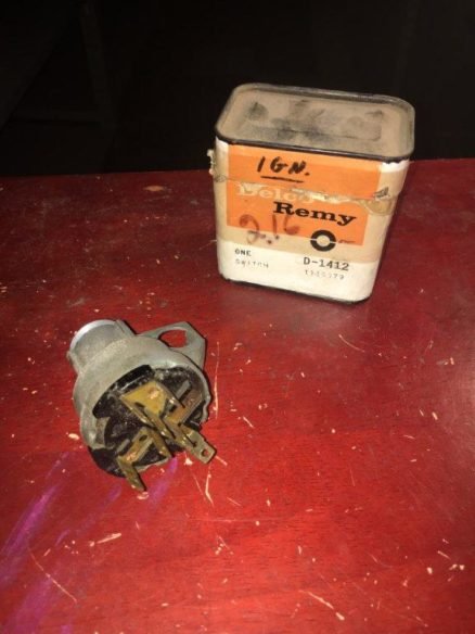 NOS Delco Ignition Switch 1960-2 Chevrolet GMC Delivery Van Truck ...