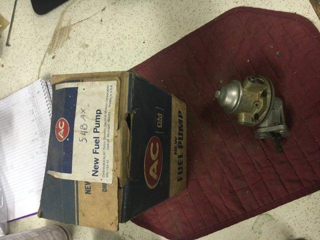 NOS AC Fuel Pump 1941-64 Tractor Wisconsin Case John Deere Etc - Hiltop ...