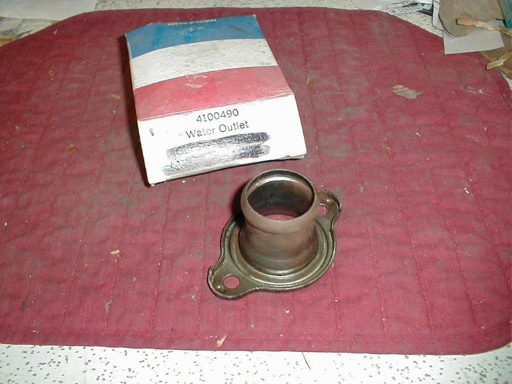 NOS Mopar Thermostat Housing 1973 thru 1989 8 Cylinder - Hiltop Auto Parts