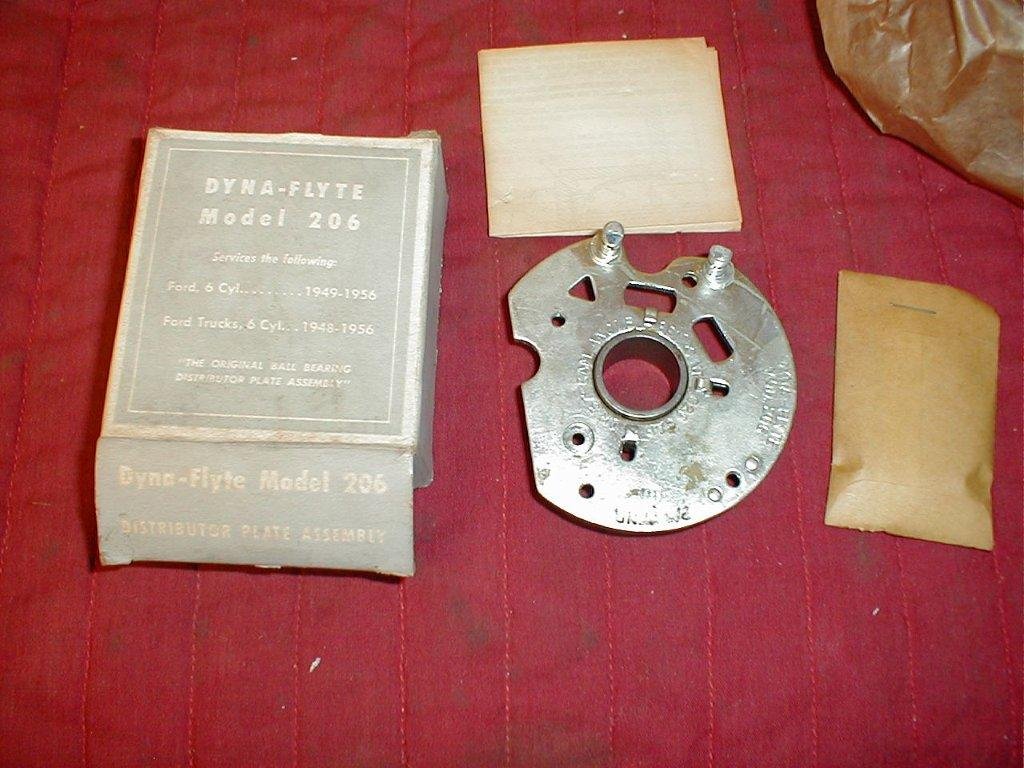 NOS Distributor Breaker Plate 1948-56 Ford 6 Cylinder