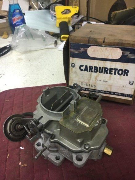 NORS Mopar Carter BBD 2 BBL Rebuilt Carburetor 1974 W/ 318 CI Auto ...