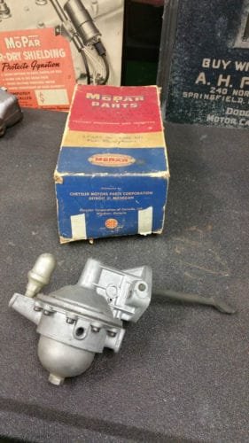 NOS Mopar 1953-4 DeSoto & Chrysler Fuel Pump 8 Cylinder Models - Hiltop ...