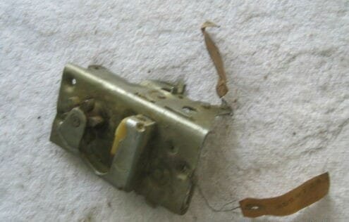 NOS Mopar Right Rear Door Latch 1965-7 Dodge Plymouth Chrysler Imperial ...