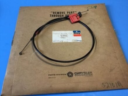 NOS Mopar Heater Temp Cable 1978 Plymouth & Dodge Front Wheel Drive ...