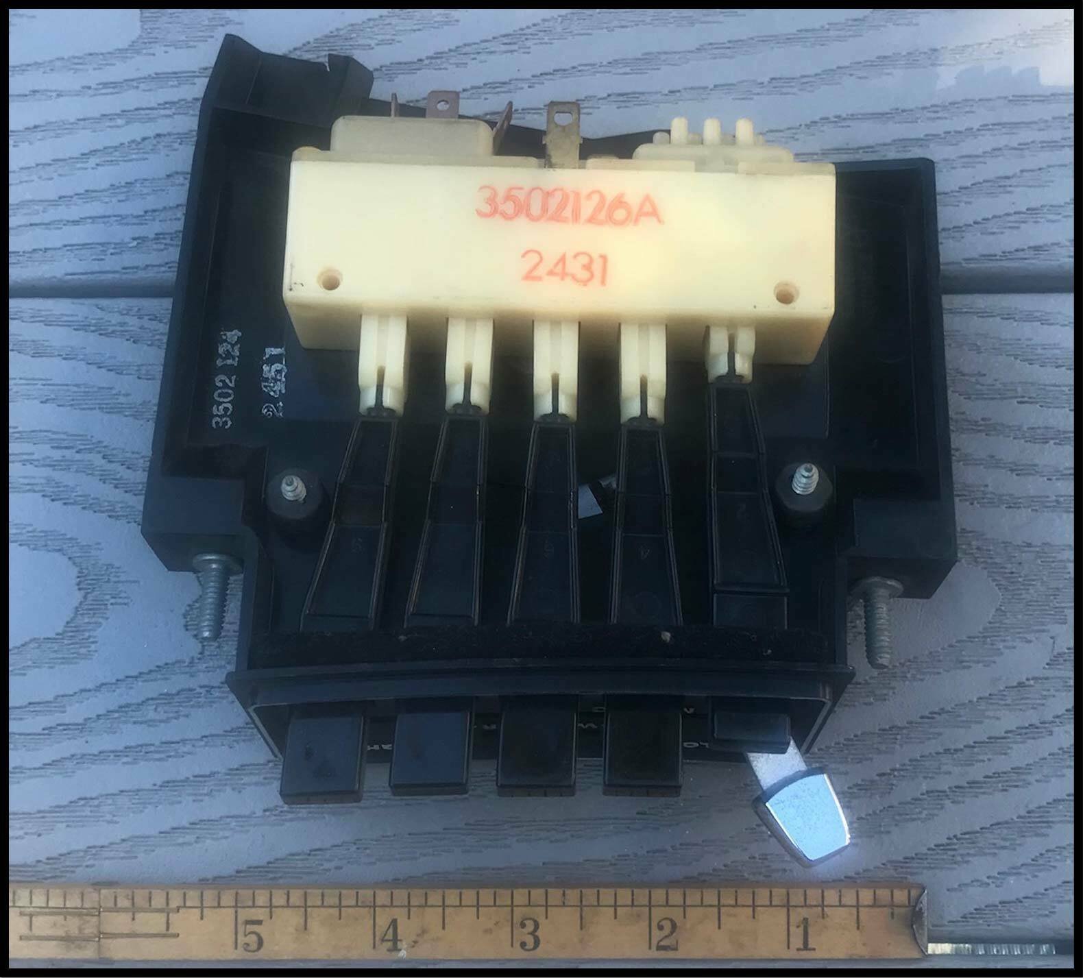 NOS Mopar AC Heater Control Early 1972 Plymouth Fury Dodge Polara ...